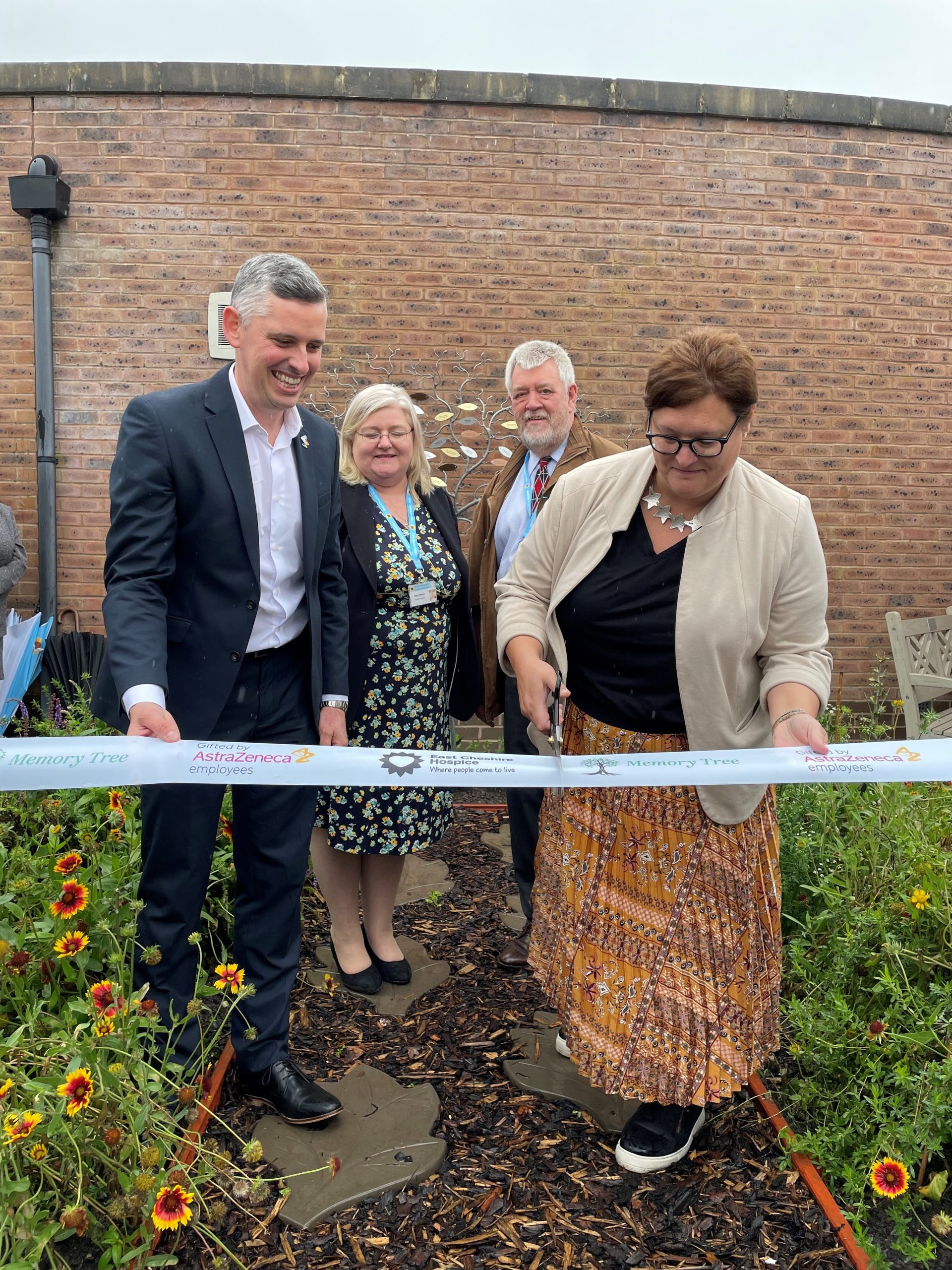 Memory Tree official opening - East Cheshire Hospice